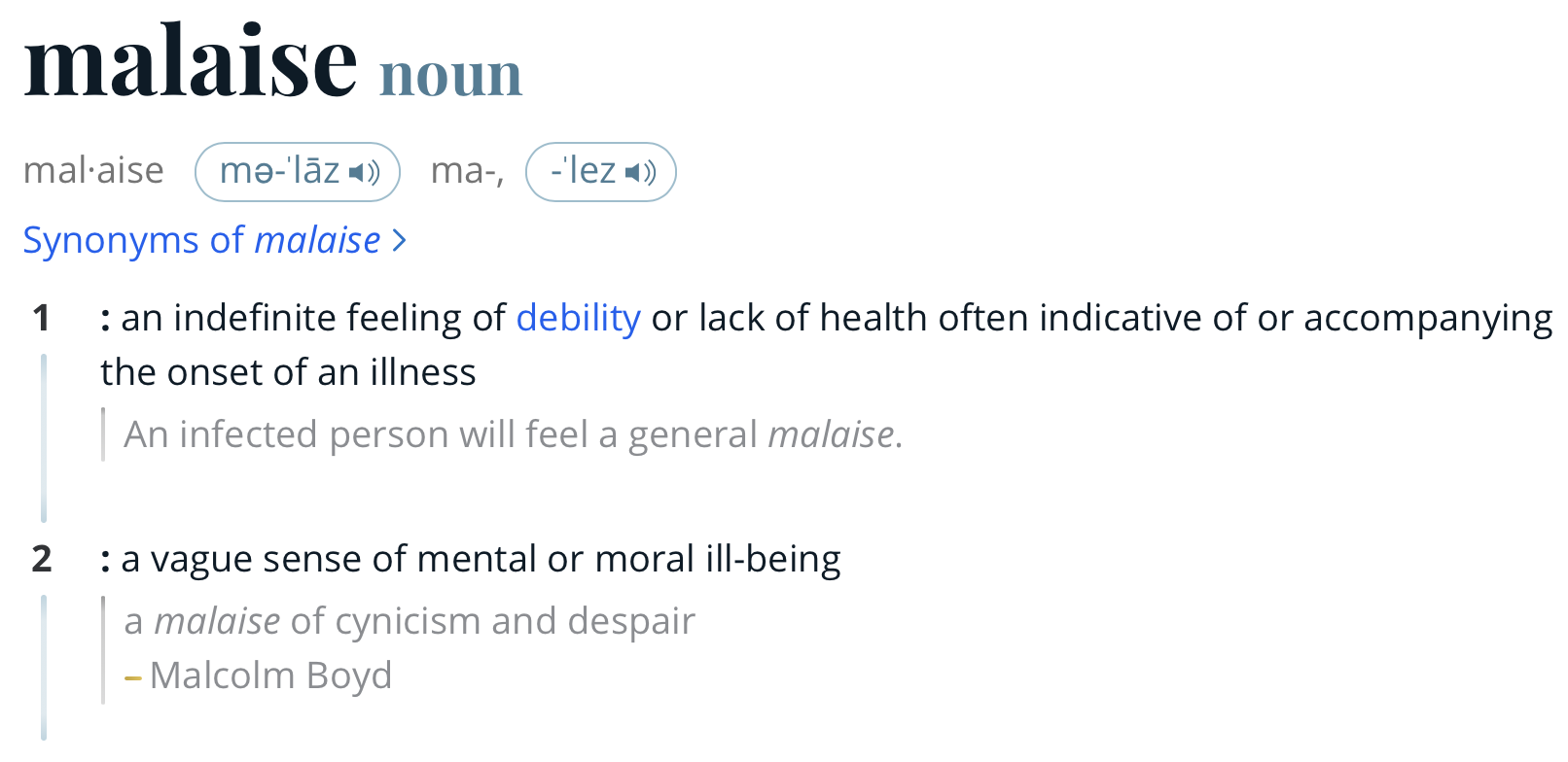 From Malaise to Meaning – Viewfinder Media